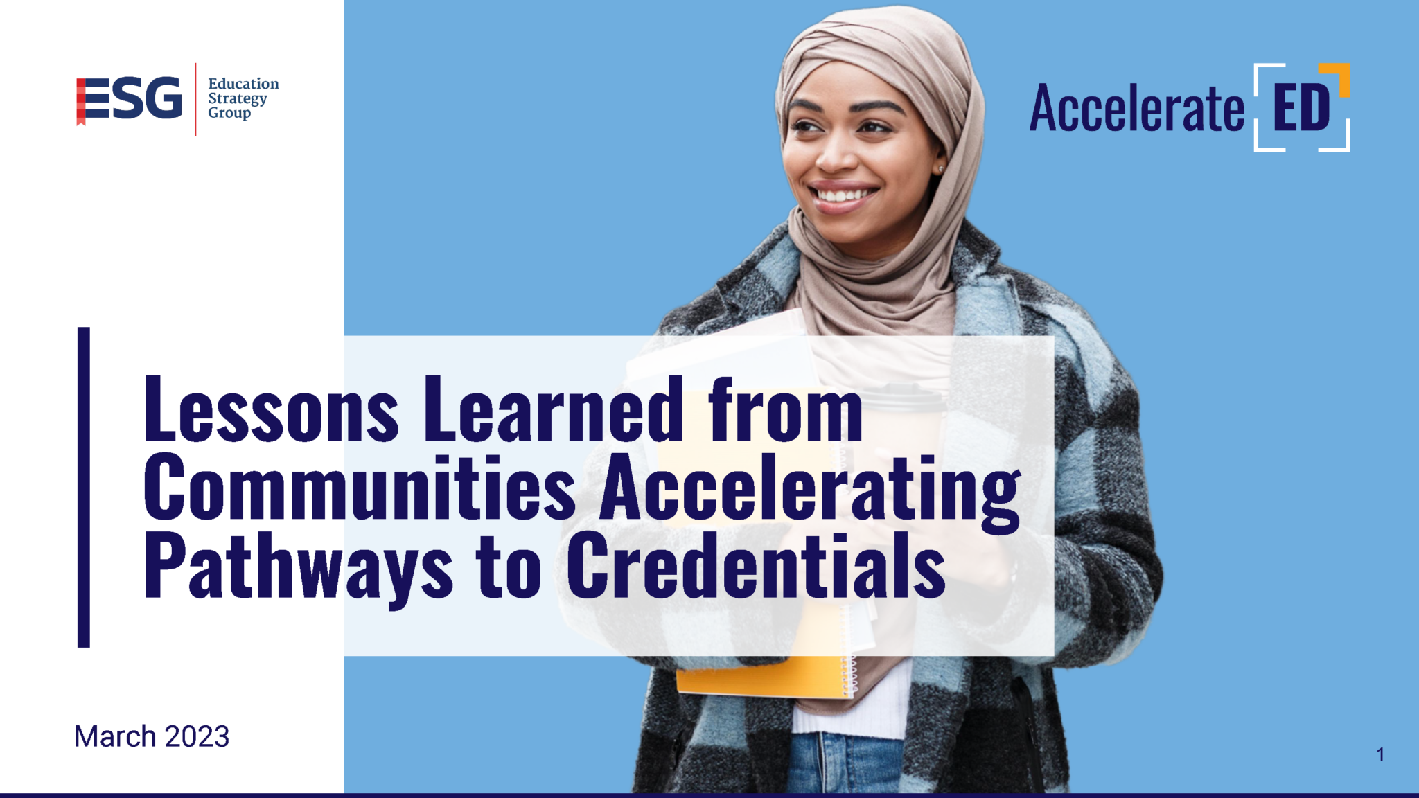 Lessons Learned Report - ESG - Accelerate - ED